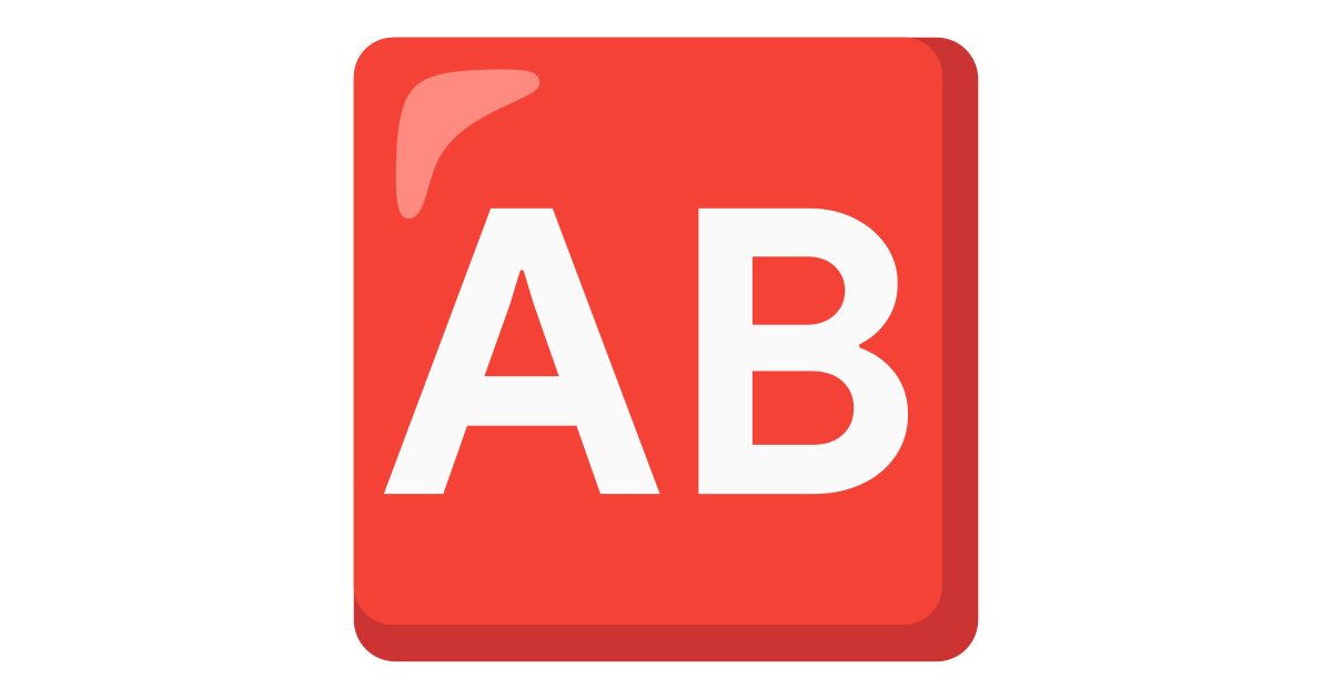 🆎 Ab Button (Blood Type) Emoji: Meaning & Usage