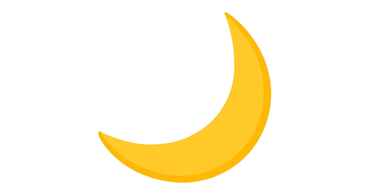 🌙 Lua Crescente Emoji: Significado e Uso