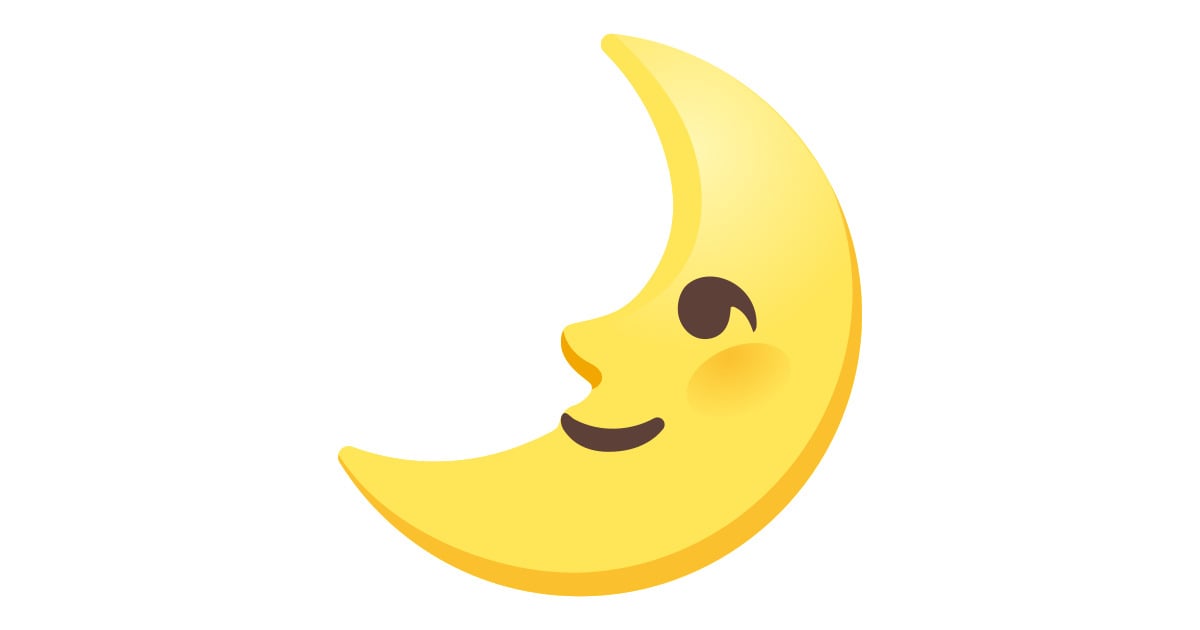 🌛 First Quarter Moon Face Emoji: Meaning & Usage