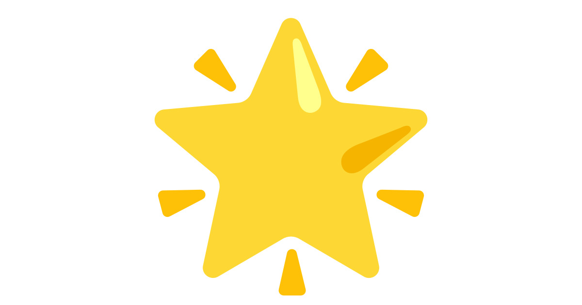 Yellow Star Emoji