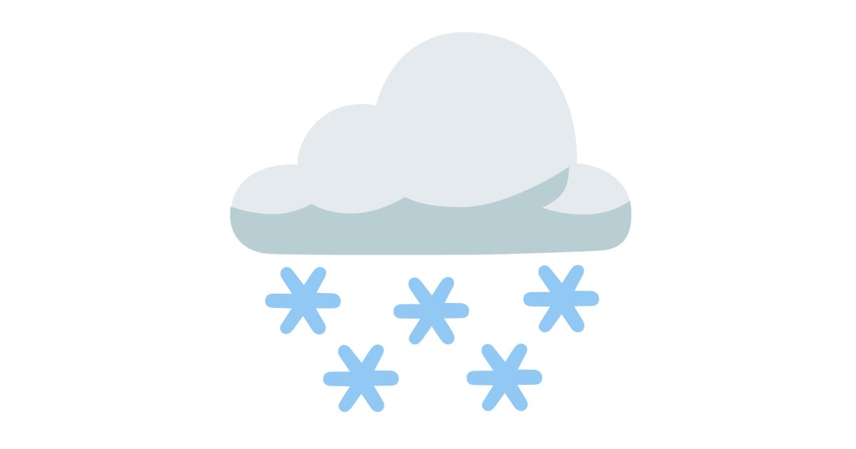 Sneeuw Emoji