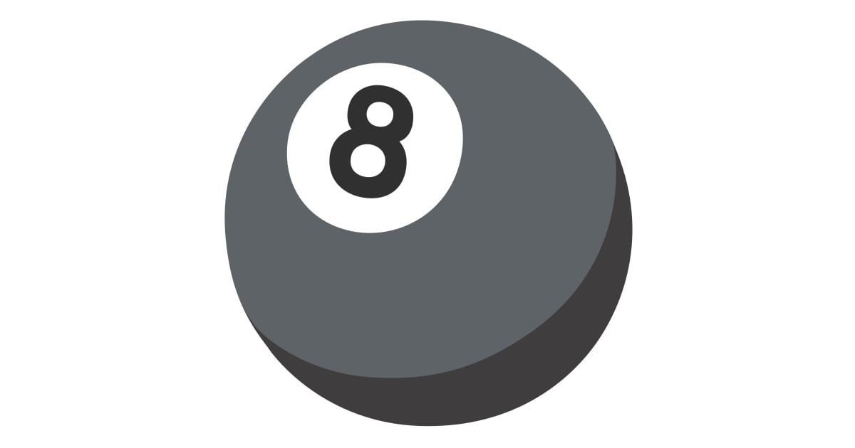 🎱 Pool 8 Ball Emoji: Meaning & Usage