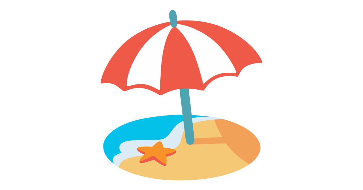 🏖️ Beach With Umbrella Emoji: Meaning & Usage