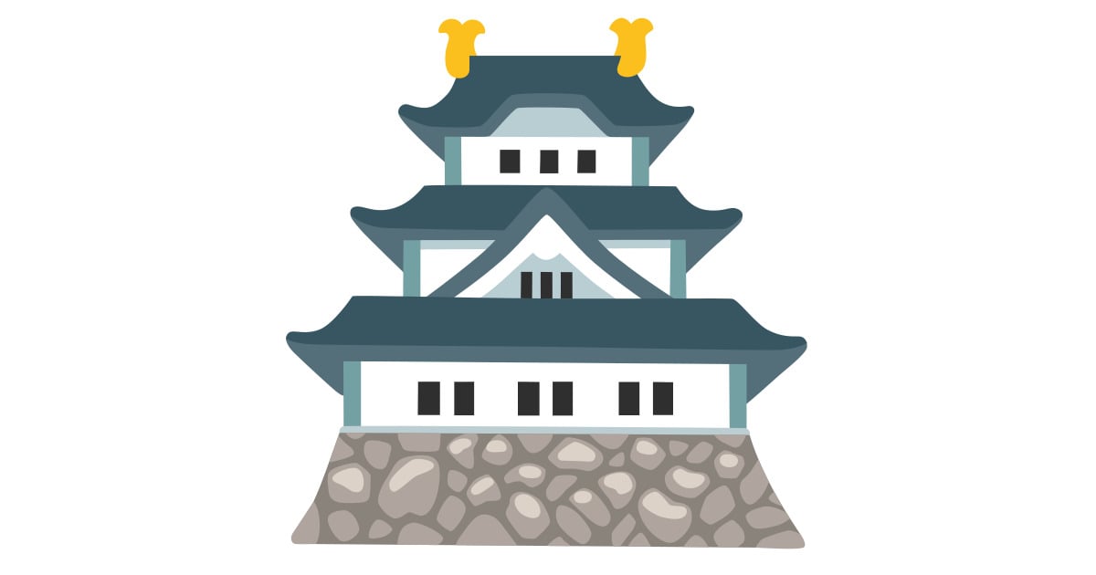 🏯 Japanese Castle Emoji: Meaning & Usage