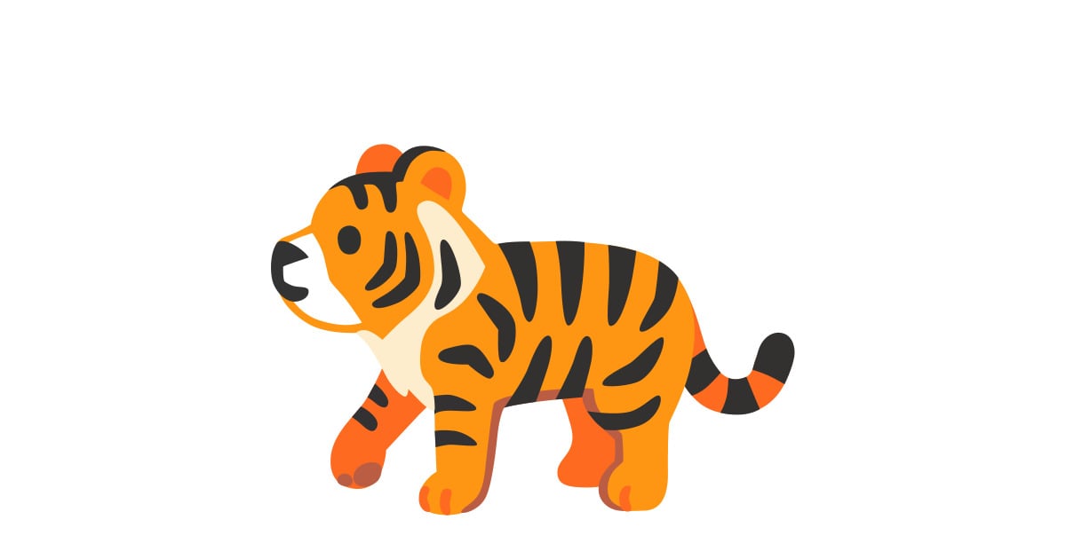 Emoji 2 Bosques De Tigre