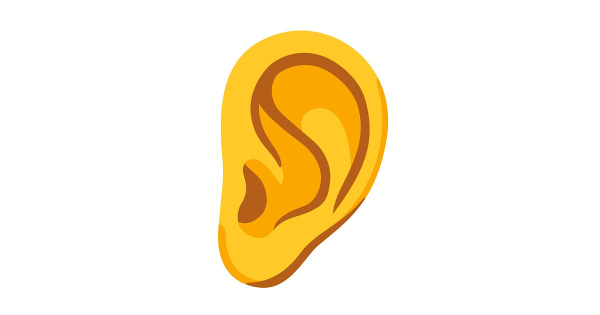👂 Ear Emoji: Meaning & Usage