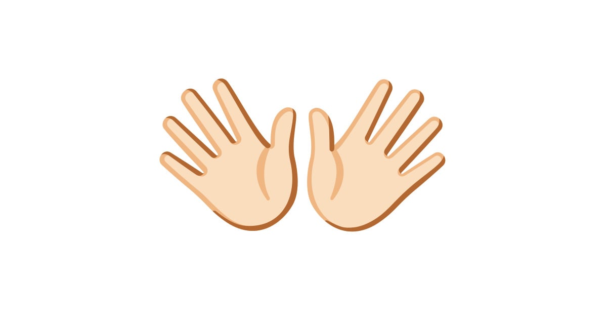 Boceto De Manos Extendidas