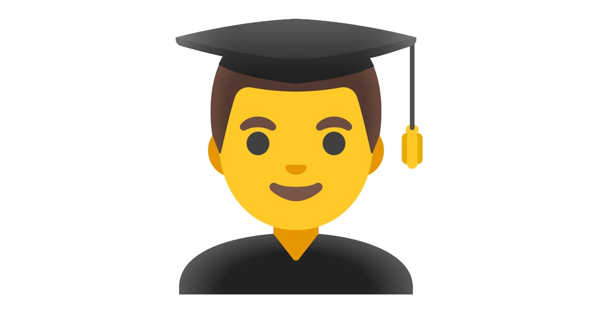 👨‍🎓 Man Student Emoji: Meaning & Usage