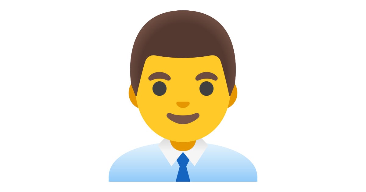 👨‍💼 Man Office Worker Emoji: Meaning & Usage