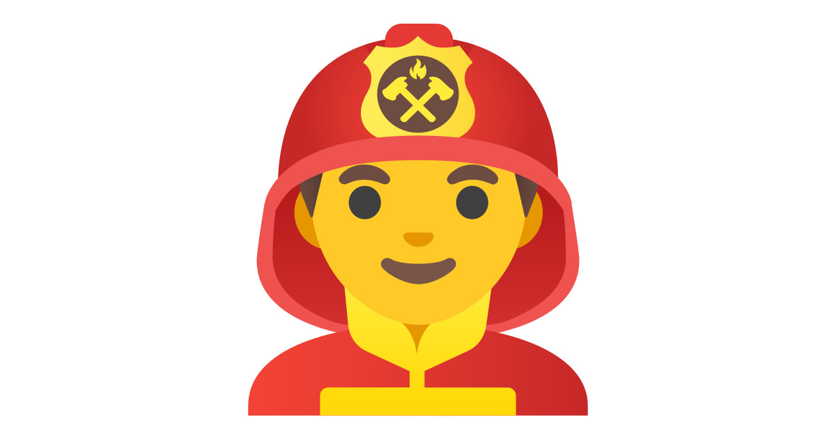 👨‍🚒 Man Firefighter Emoji: Meaning & Usage
