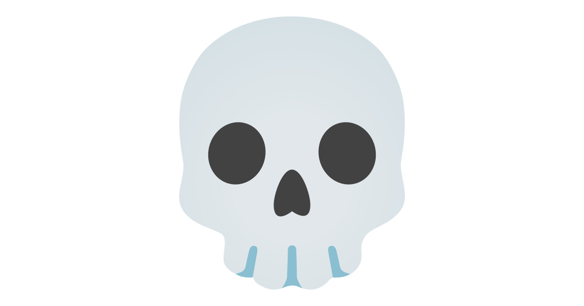 💀 Calavera Emoji: Significado y Uso