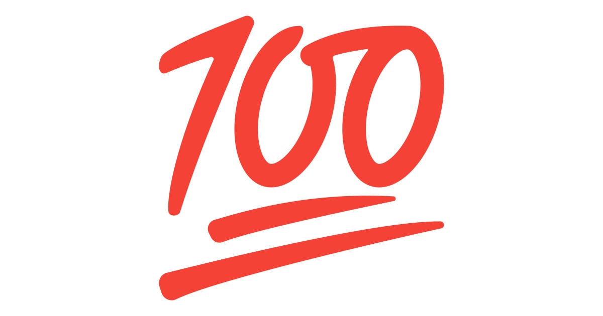 💯 Hundred Points Emoji: Meaning & Usage