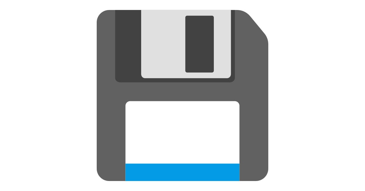 💾 Floppy Disk Emoji: Meaning & Usage