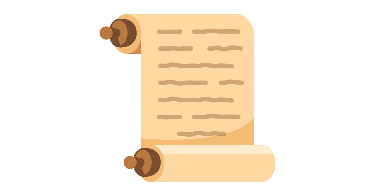 📜 Scroll Emoji: Meaning & Usage