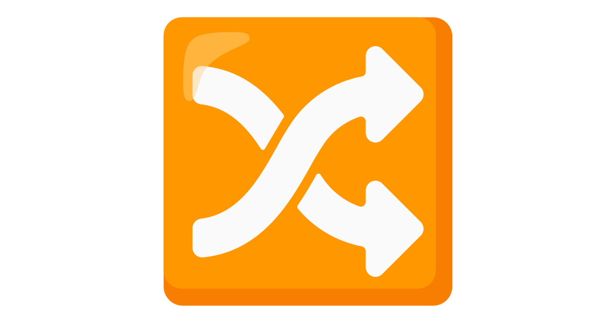 🔀 Shuffle Tracks Button Emoji: Meaning & Usage