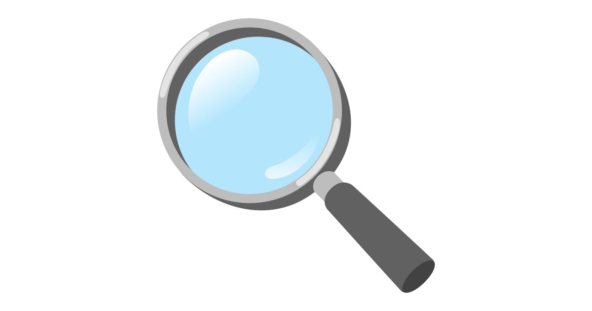 🔍 Lupe nach links Emoji: Bedeutung & Verwendung