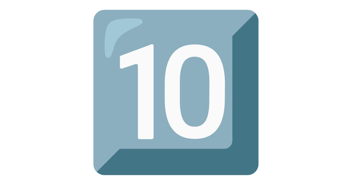 🔟 Teclas: 10 Emoji: Significado y Uso
