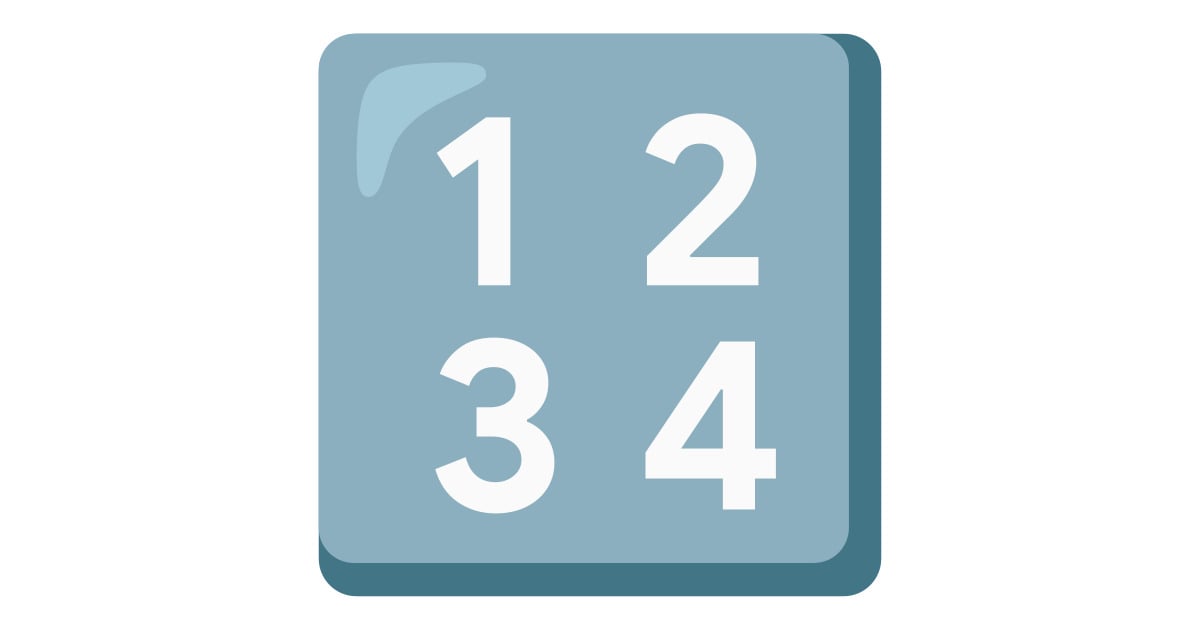 🔢 Input Numbers Emoji: Meaning & Usage