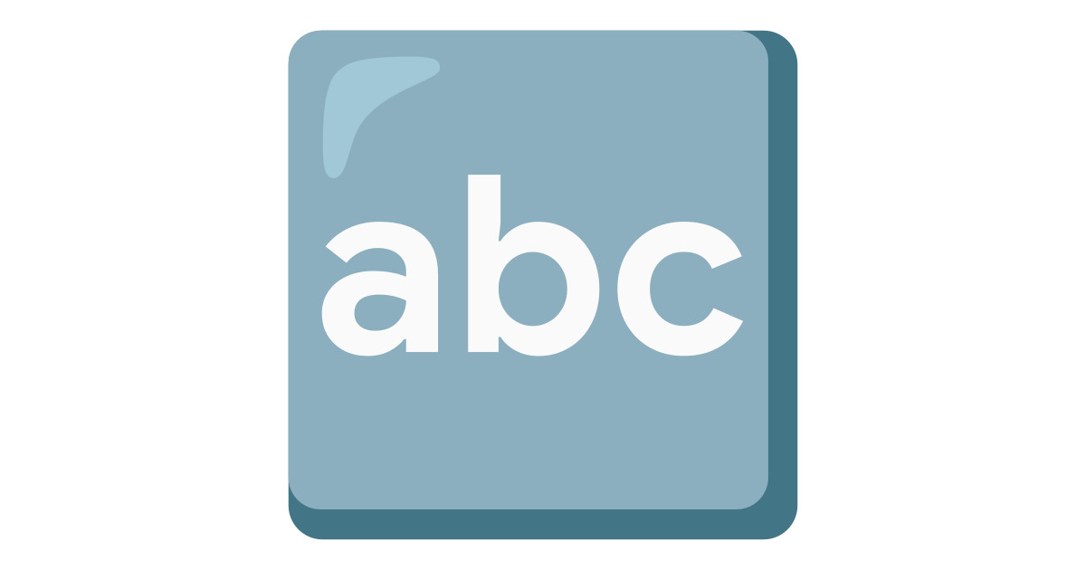 🔤 Alphabet Latin Emoji