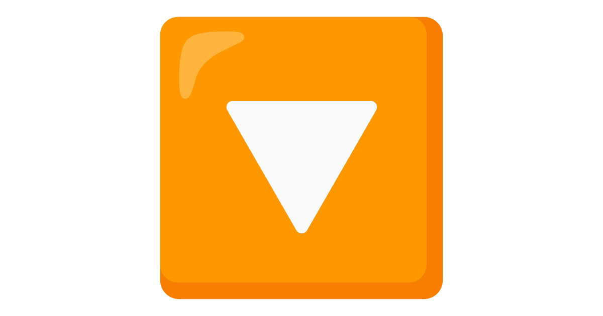 🔽 Downwards Button Emoji