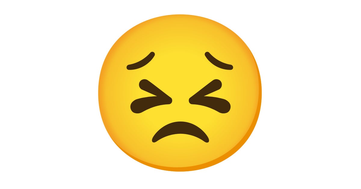 😣 Persevering Face Emoji: Meaning & Usage