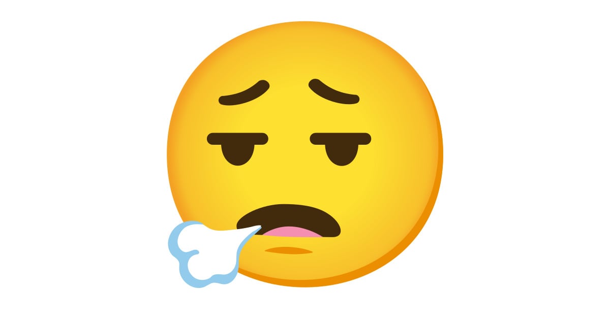 😮‍💨 Face Exhaling Emoji: Meaning & Usage