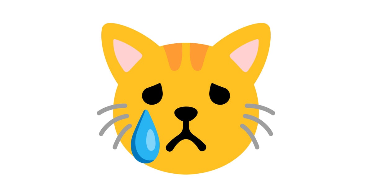 😿 Crying Cat Emoji: Meaning & Usage