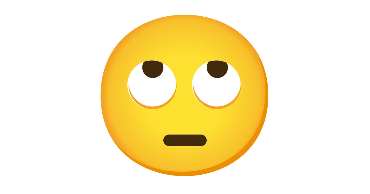 🙄 Augen verdrehendes Gesicht Emoji: Bedeutung & Verwendung