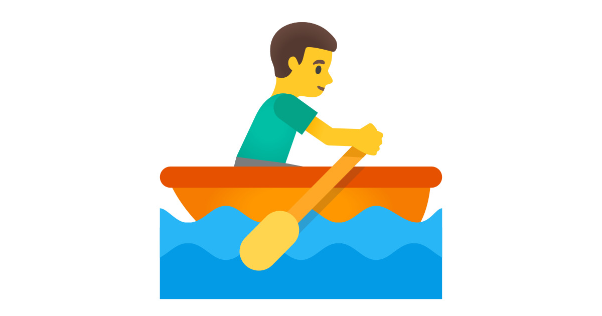 🚣‍♂️ Man Rowing Boat Emoji: Meaning & Usage
