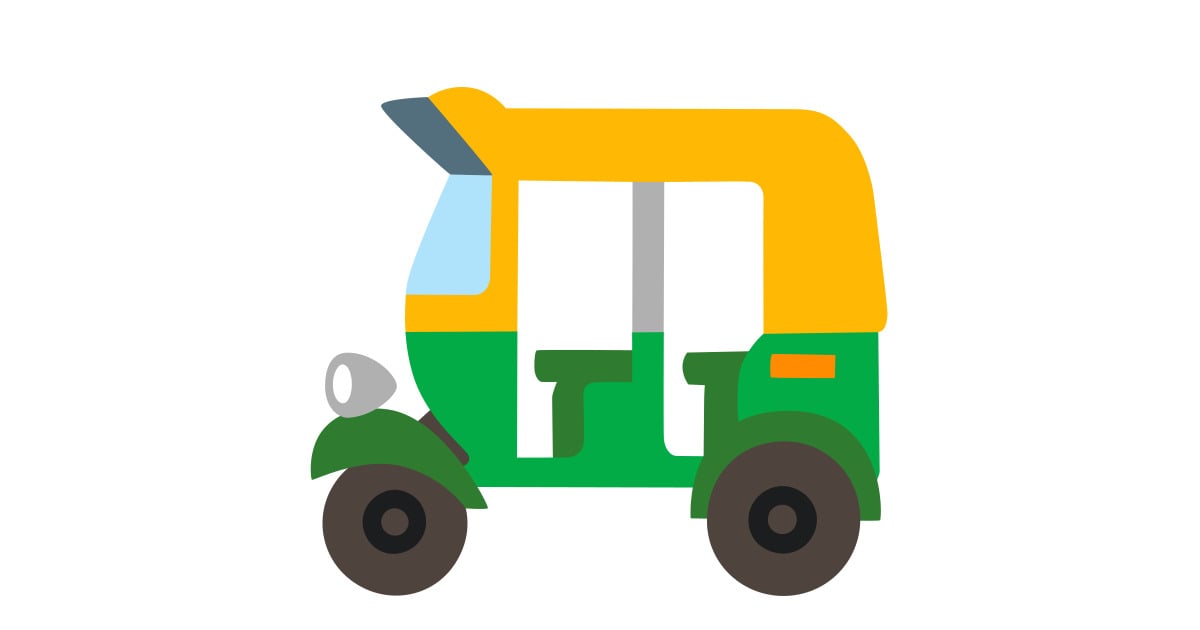 🛺 Auto Rickshaw Emoji: Meaning & Usage