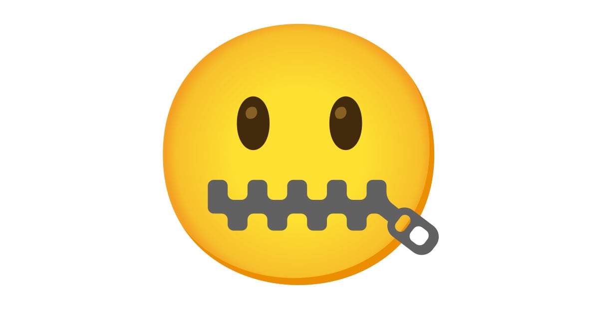 🤐 Zipper-Mouth Face Emoji: Meaning & Usage