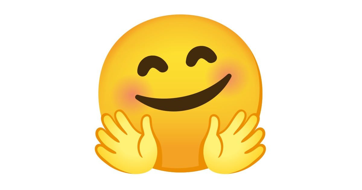 🤗 Smiling Face With Open Hands Emoji: Meaning & Usage