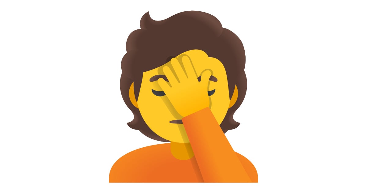 🤦 Person Facepalming Emoji: Meaning & Usage