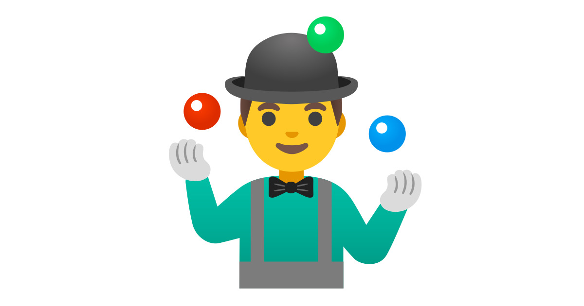 🤹‍♂️ Man Juggling Emoji: Meaning & Usage