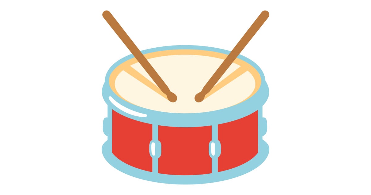 🥁 Drum Emoji: Meaning & Usage
