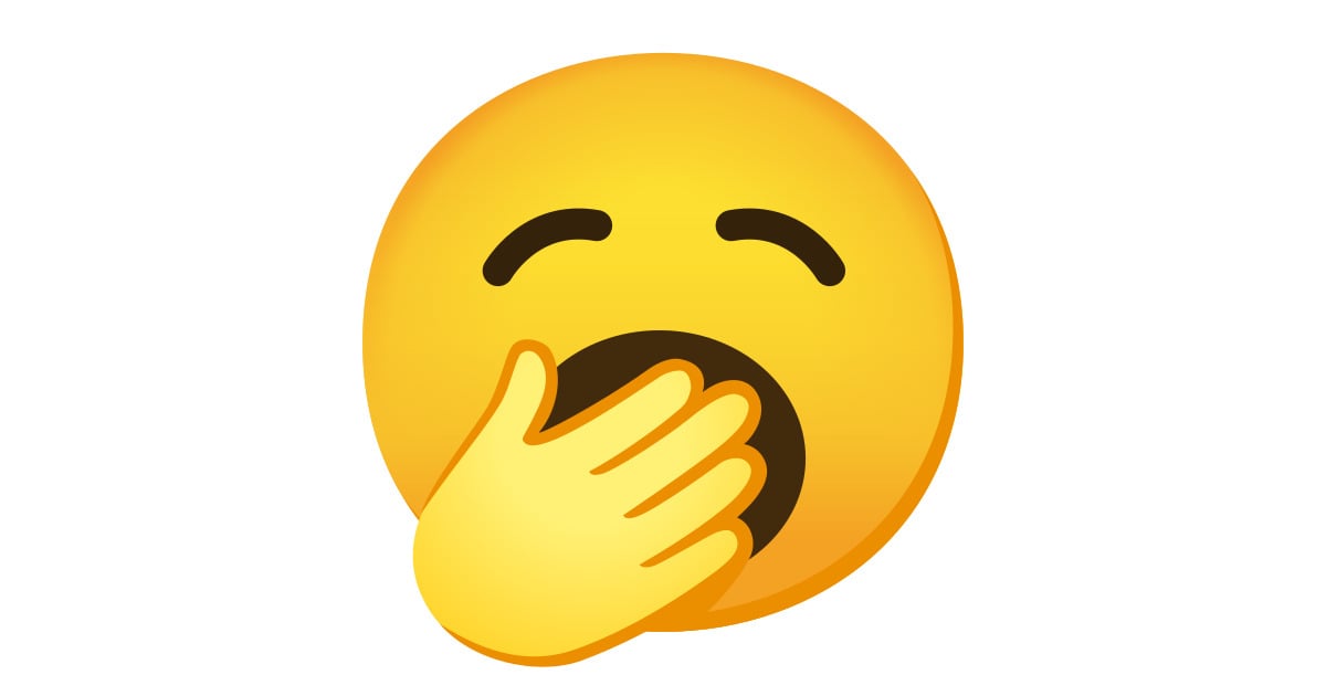 🥱 gähnendes Gesicht Emoji: Bedeutung & Verwendung