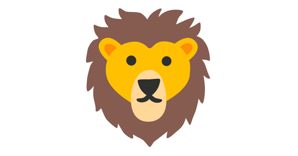 🦁 Lion Emoji: Meaning & Usage