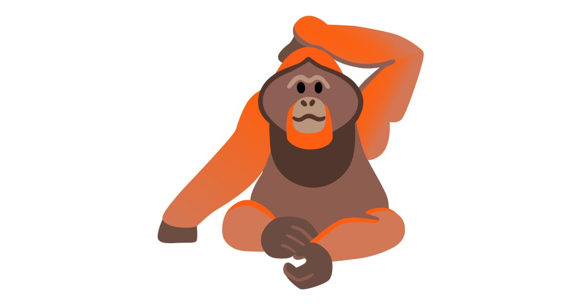 🦧 Orangutan Emoji: Meaning & Usage