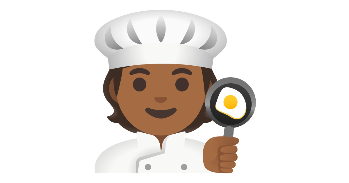 🧑🏾‍🍳 Cook: Medium-Dark Skin Tone Emoji