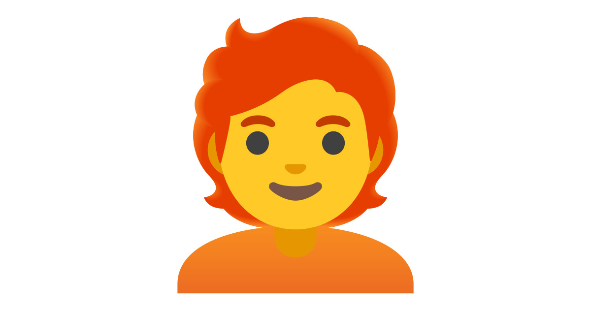 🧑‍🦰 Person: Red Hair Emoji: Meaning & Usage