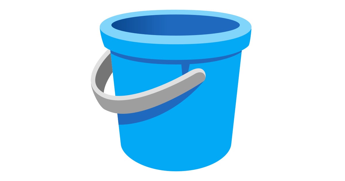 🪣 Bucket Emoji: Meaning & Usage