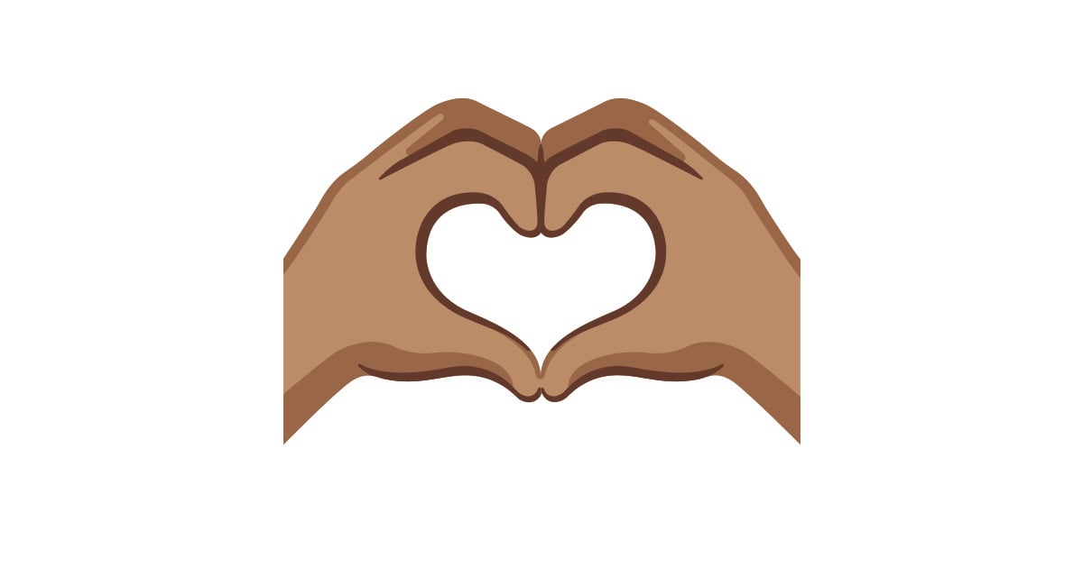 🫶🏽 Heart Hands: Medium Skin Tone Emoji