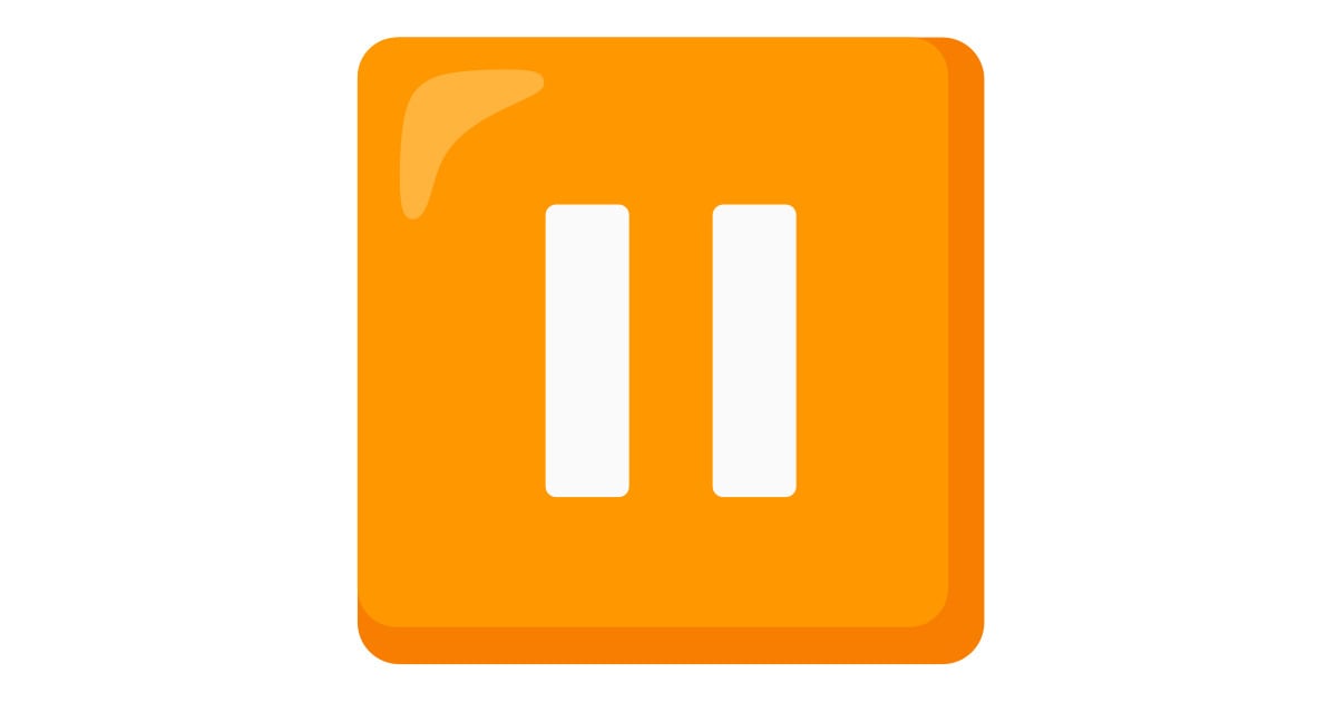 ⏸️ Pause Button Emoji: Meaning & Usage