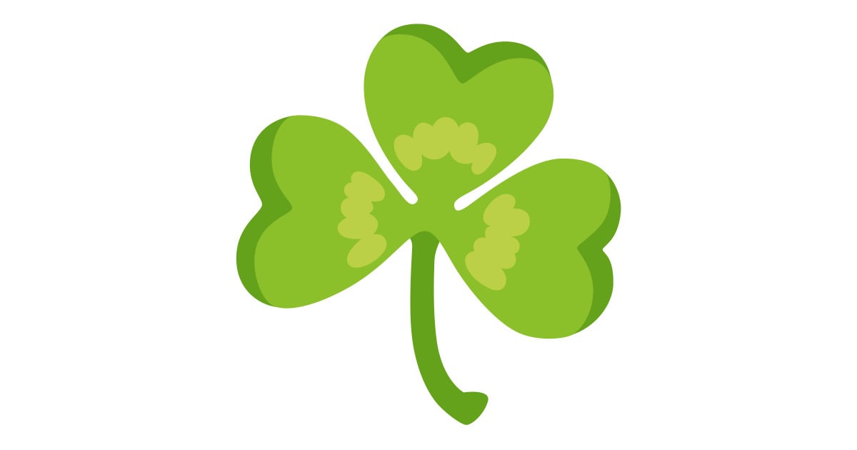 ☘️ Trébol Emoji: Significado y Uso