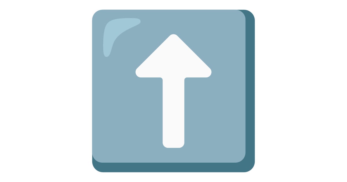 ⬆️ Up Arrow Emoji: Meaning & Usage