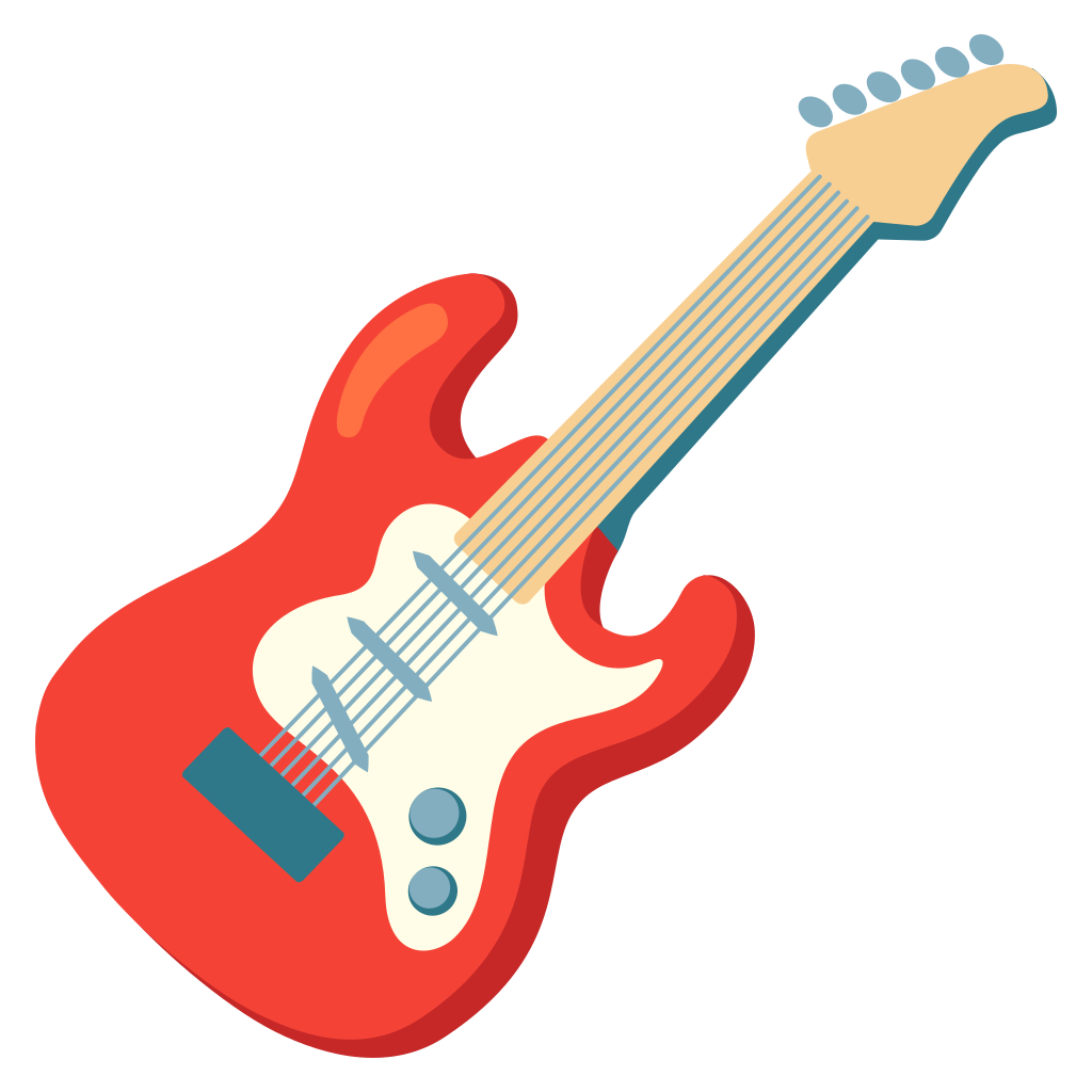 🎸 Guitarra Emoji: Significado y Uso