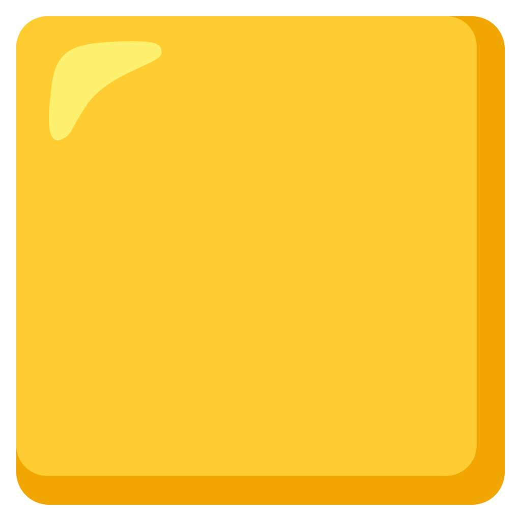 🟨 Yellow Square Emoji: Meaning & Usage