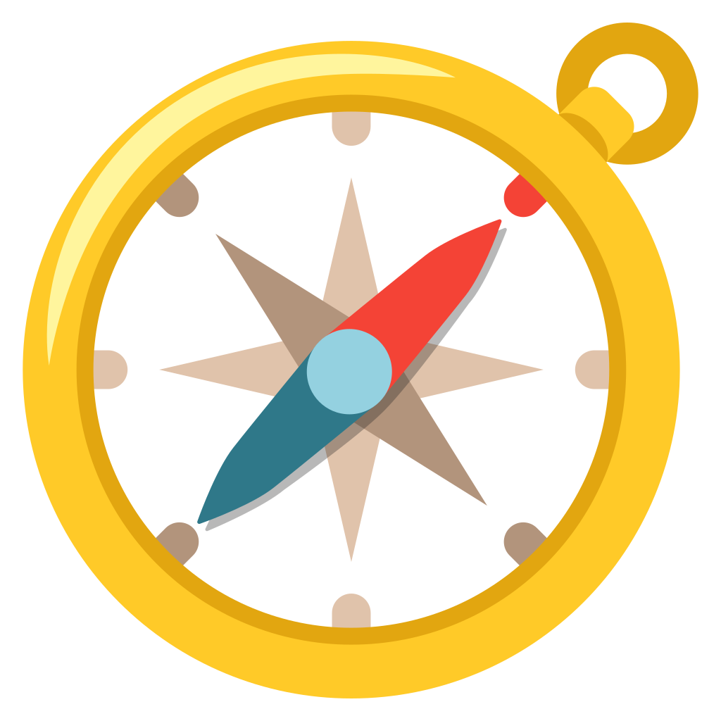 🧭 Compass Emoji: Meaning & Usage