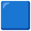 🟦 Quadrado Azul Emoji