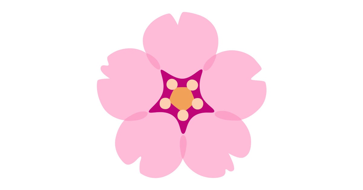 🌸 Cherry Blossom Emoji: Meaning & Usage